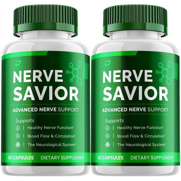 (2 Pack) Nerve Savior Capsules - Supplement for Health NerveSavior ...