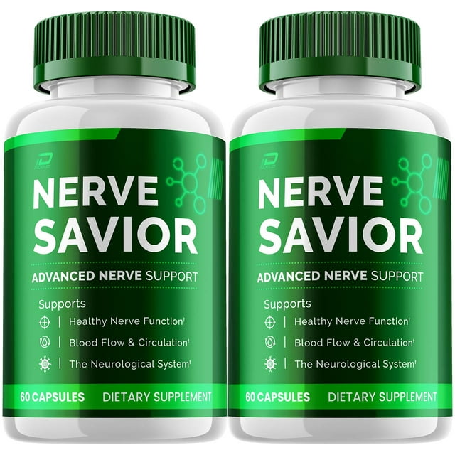 (2 Pack) Nerve Savior Capsules - Supplement for Health NerveSavior ...