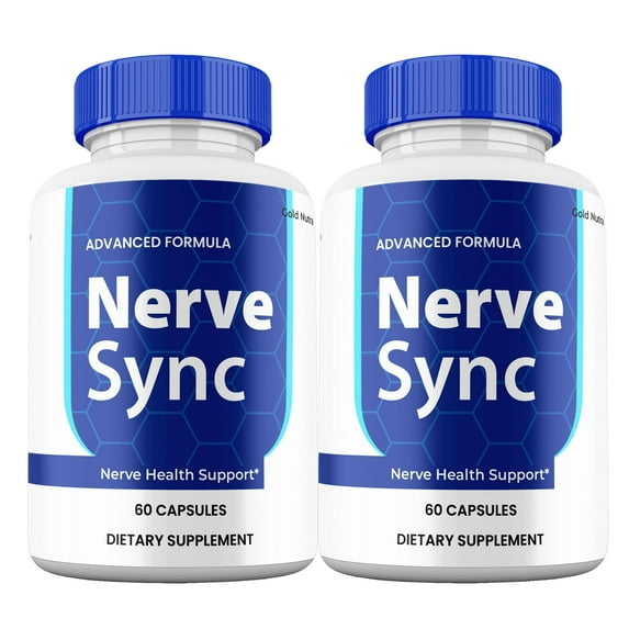 (2 Pack) Nerve Sync Capsules, NerveSync Supplement for Nerve Health ...