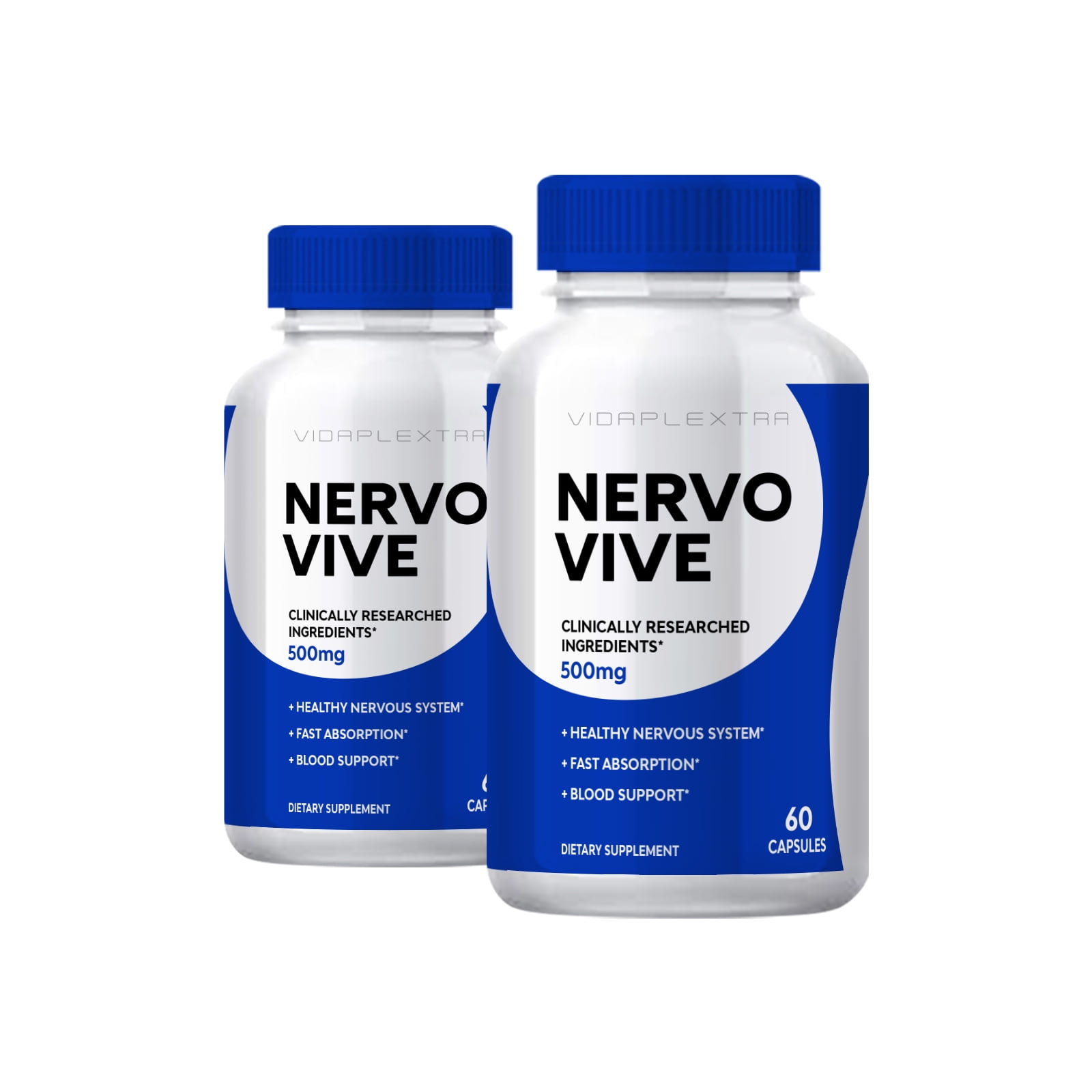 (2 Pack) Nervo Vive Capsules - Nervo Vive Capsules - Walmart Business ...