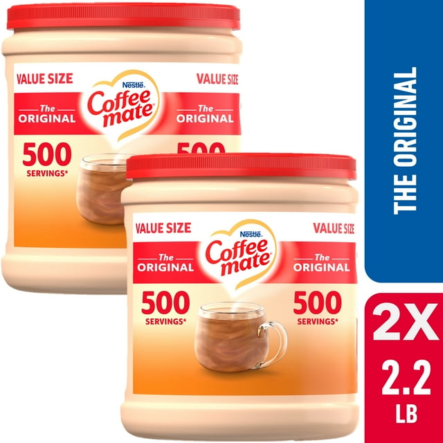 (2 Pack) Nestle Coffee Mate, The Original Powdered Coffee Creamer, 35.3 ...