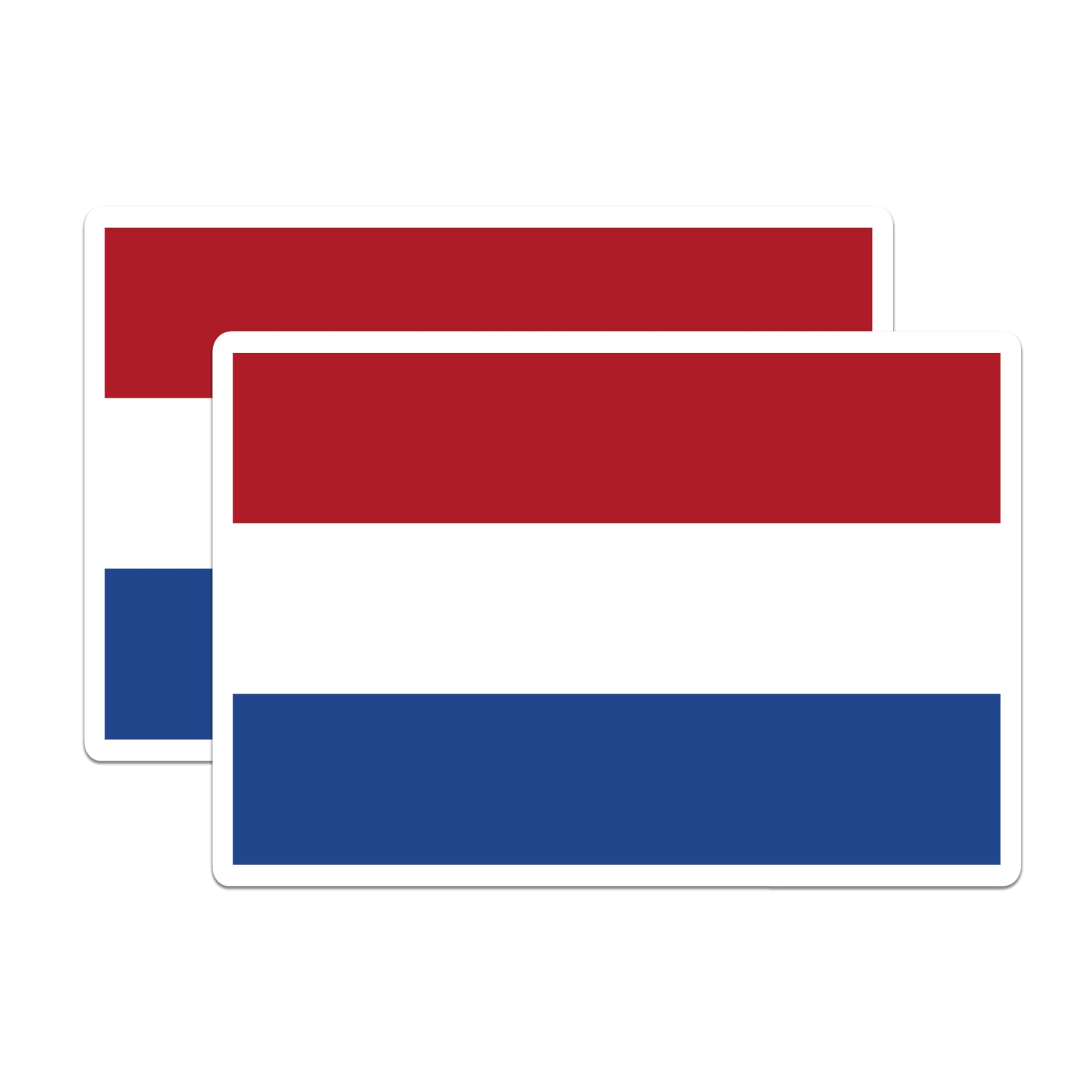 (2 Pack) Netherlands World Flag Magnets - Pride - 5 Inches On Longest ...