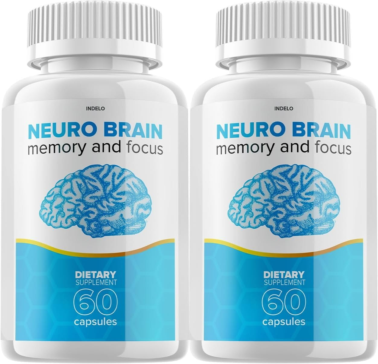 2 Pack Neuro Brain and Focus Supplement, Neuro Brain Memory Focus and ...