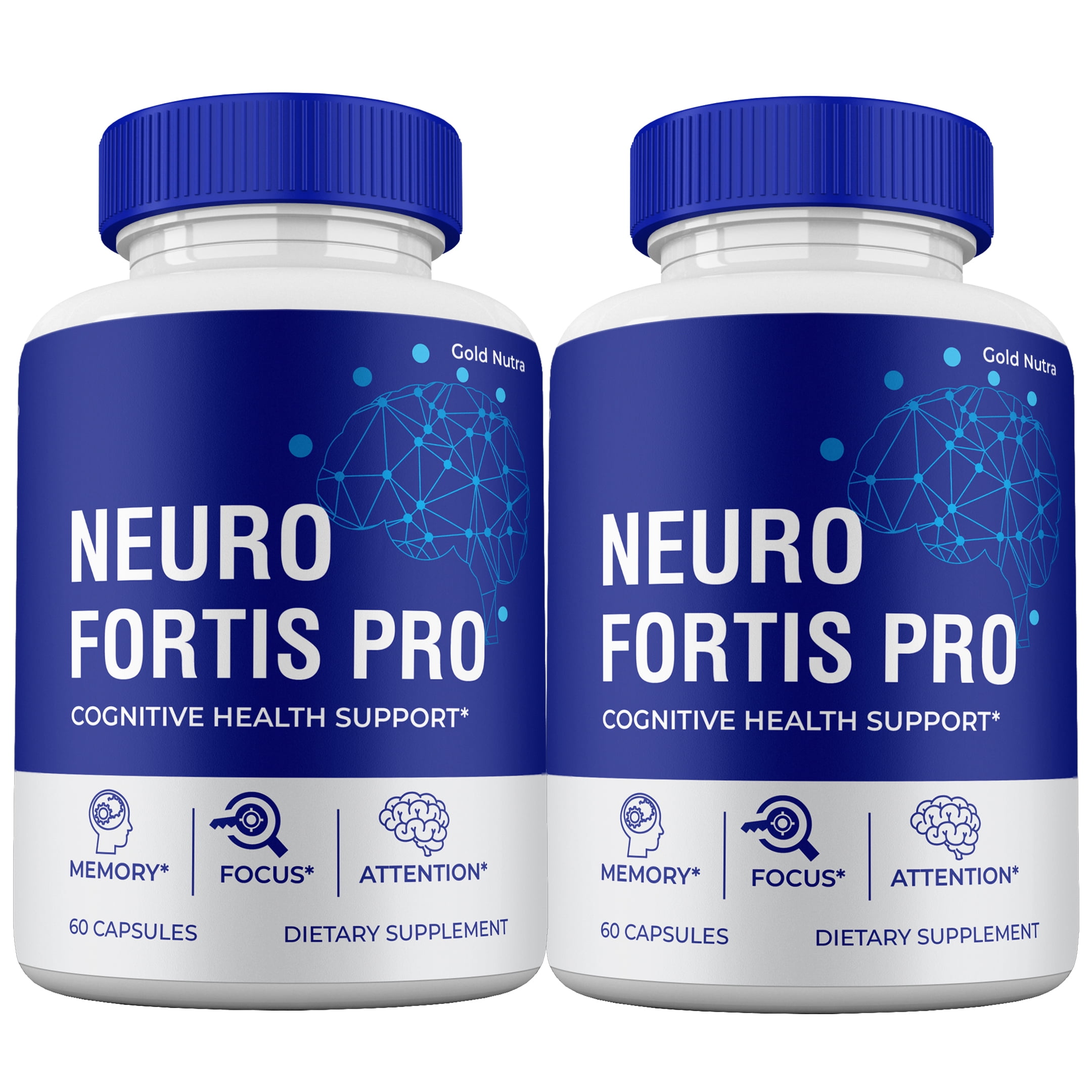(2 Pack) Neuro Fortis Pro Capsules, Advanced Maximum Strength ...