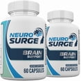 (2 Pack) Neuro Surge Brain and Memory Support Supplement, Neuro Surge ...