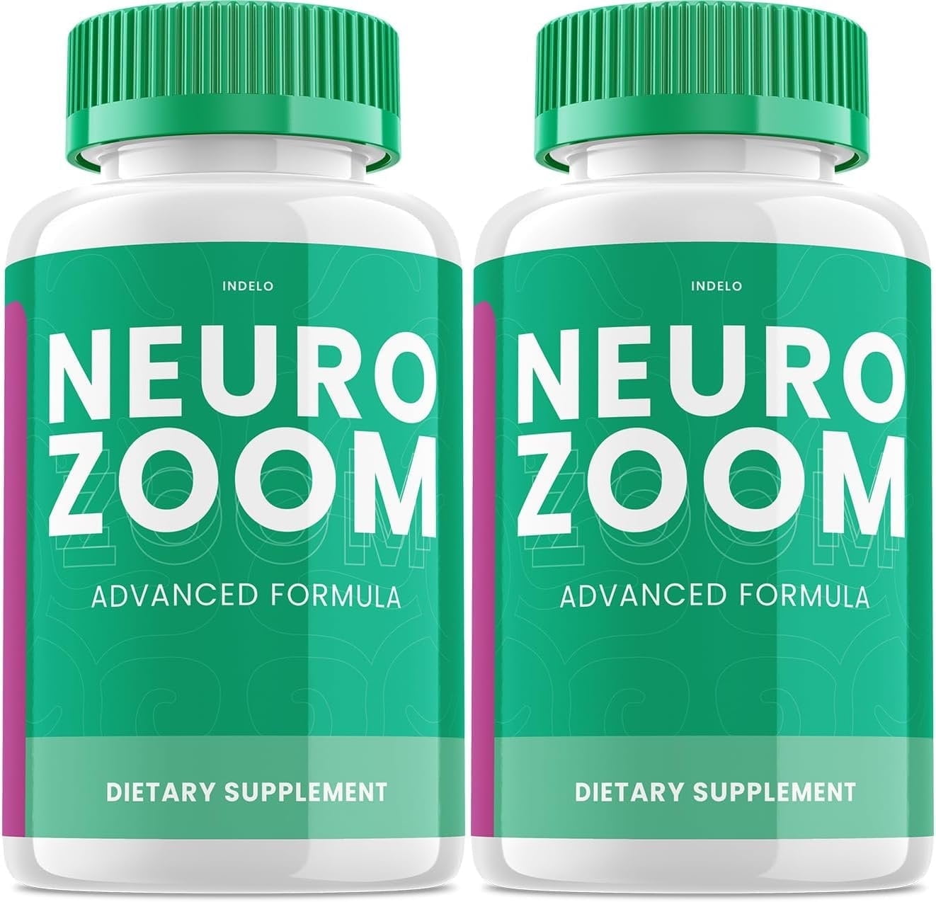 2 Pack Neuro Zoom Brain Boost Supplement, Neuro Zoom Advanced Memory ...