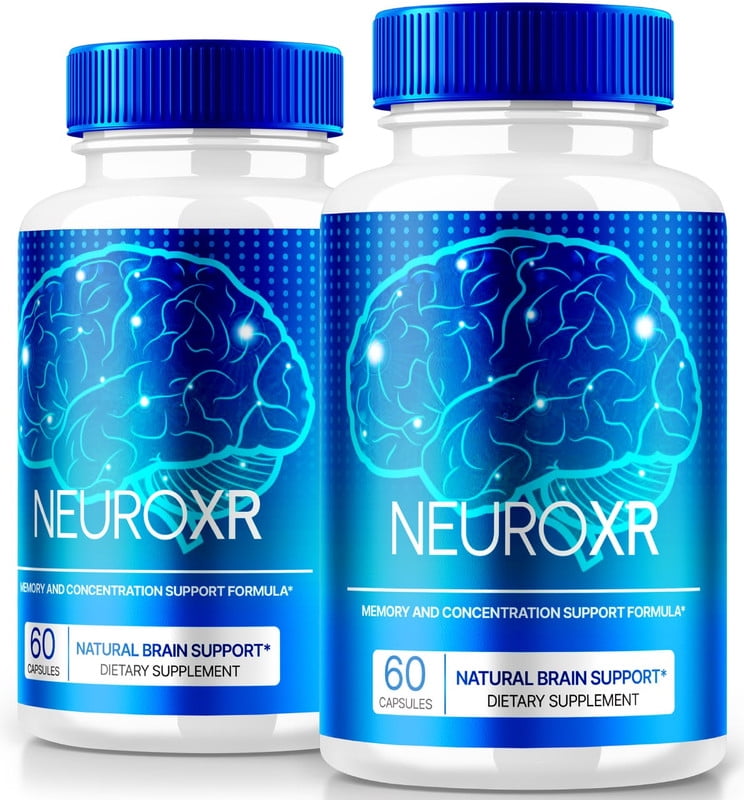 (2 Pack) NeuroXR Capsules, All Natural Neuro XR Pills, Premium ...