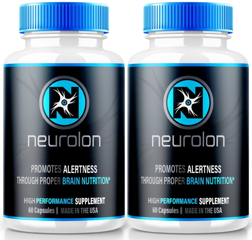 (2 Pack) Neurolon Capsules, All Natural Cognitive Support Pills ...