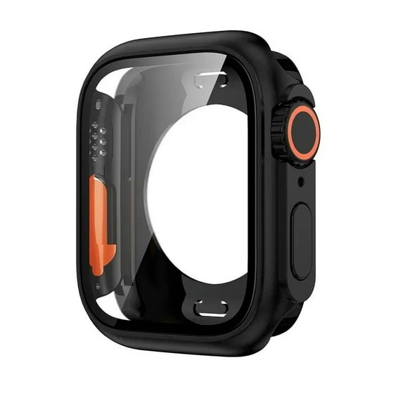[2 Pack] New 2 in 1 Hard Case with Tempered Glass Compatible with Apple ...