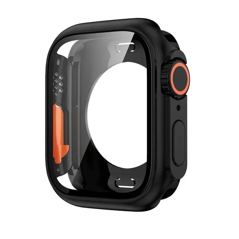 [2 Pack] New 2 in 1 Hard Case with Tempered Glass Compatible with Apple ...