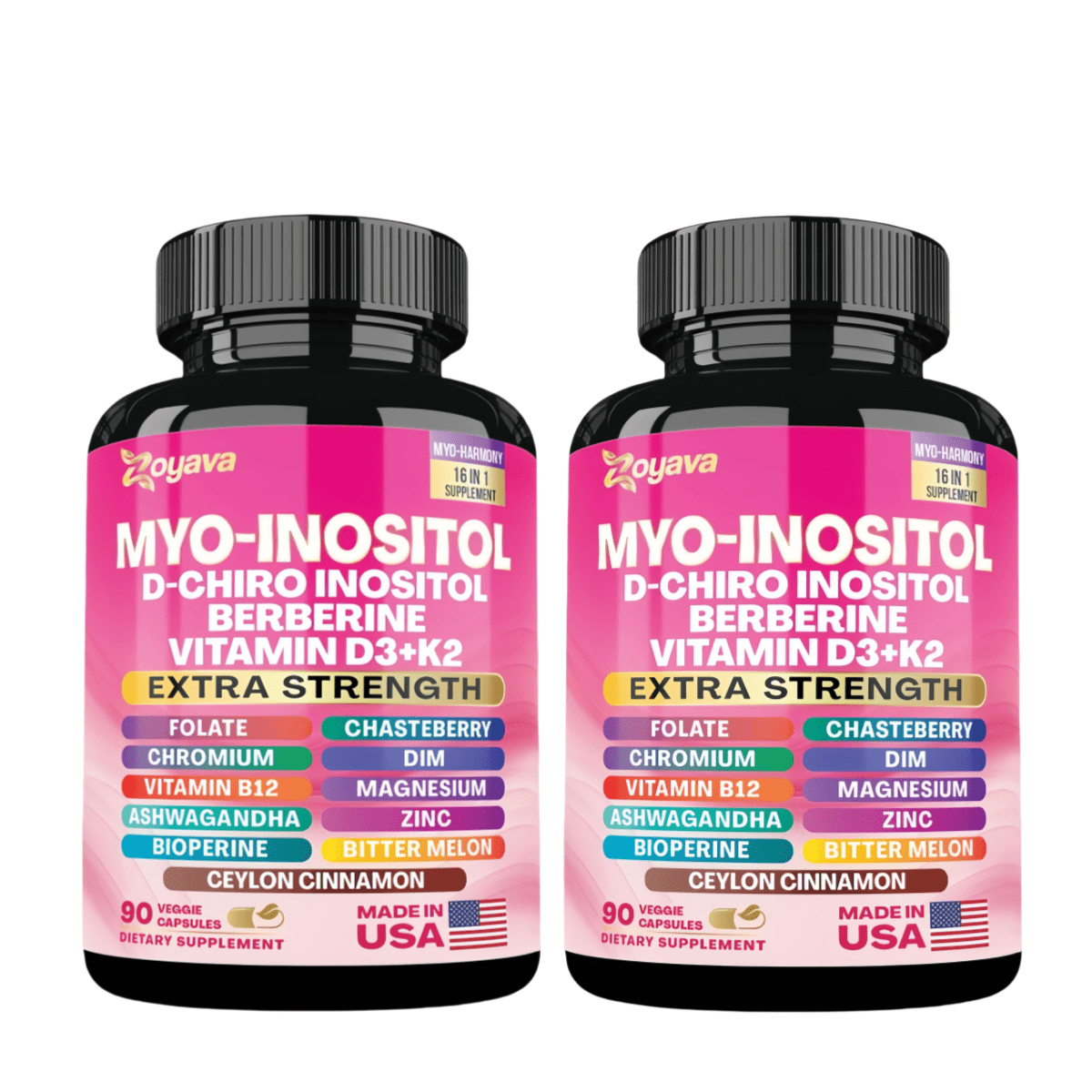 2 Pack New Arrivel Myo-Inositol 16 IN 1 - Walmart.com