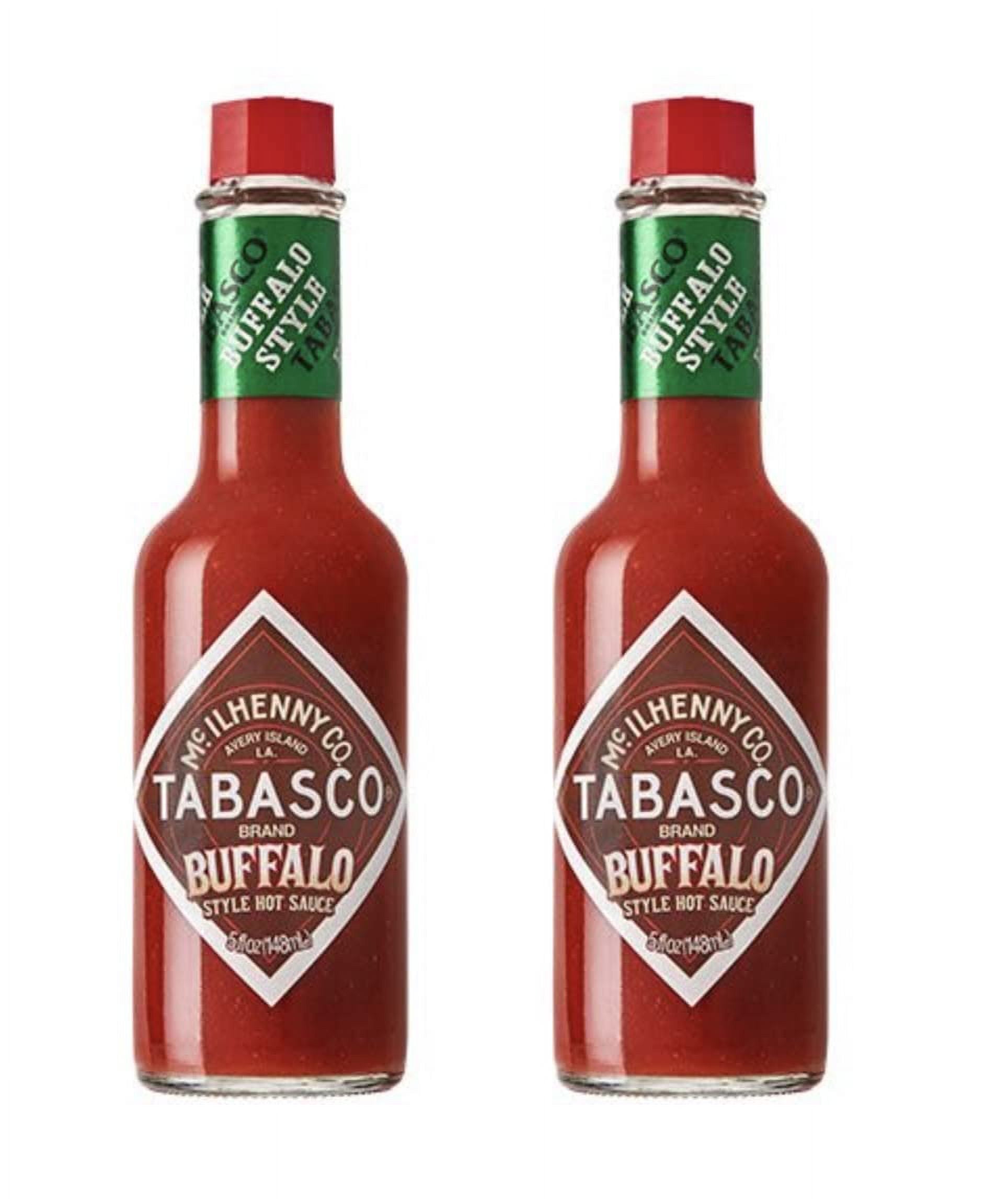 2 Pack: "New" Mcilhenny,S Tabasco Brand Buffalo Style Hot Sauce - 5 Oz ...