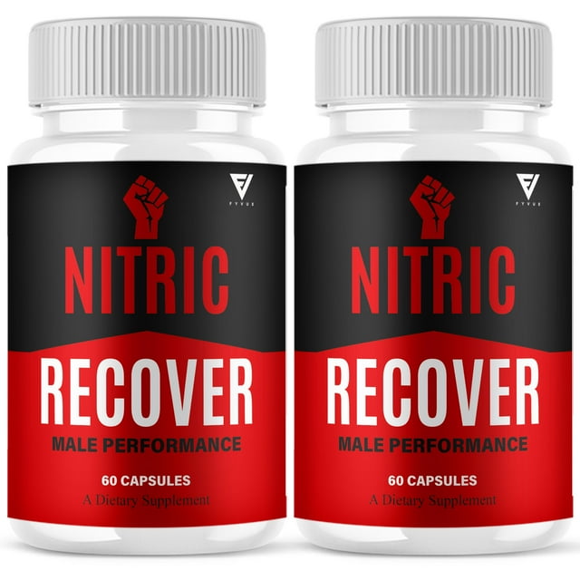 (2 Pack) Nitric Recover Supplement NitricRecover Max Performance (120 Capsules) - Walmart.com