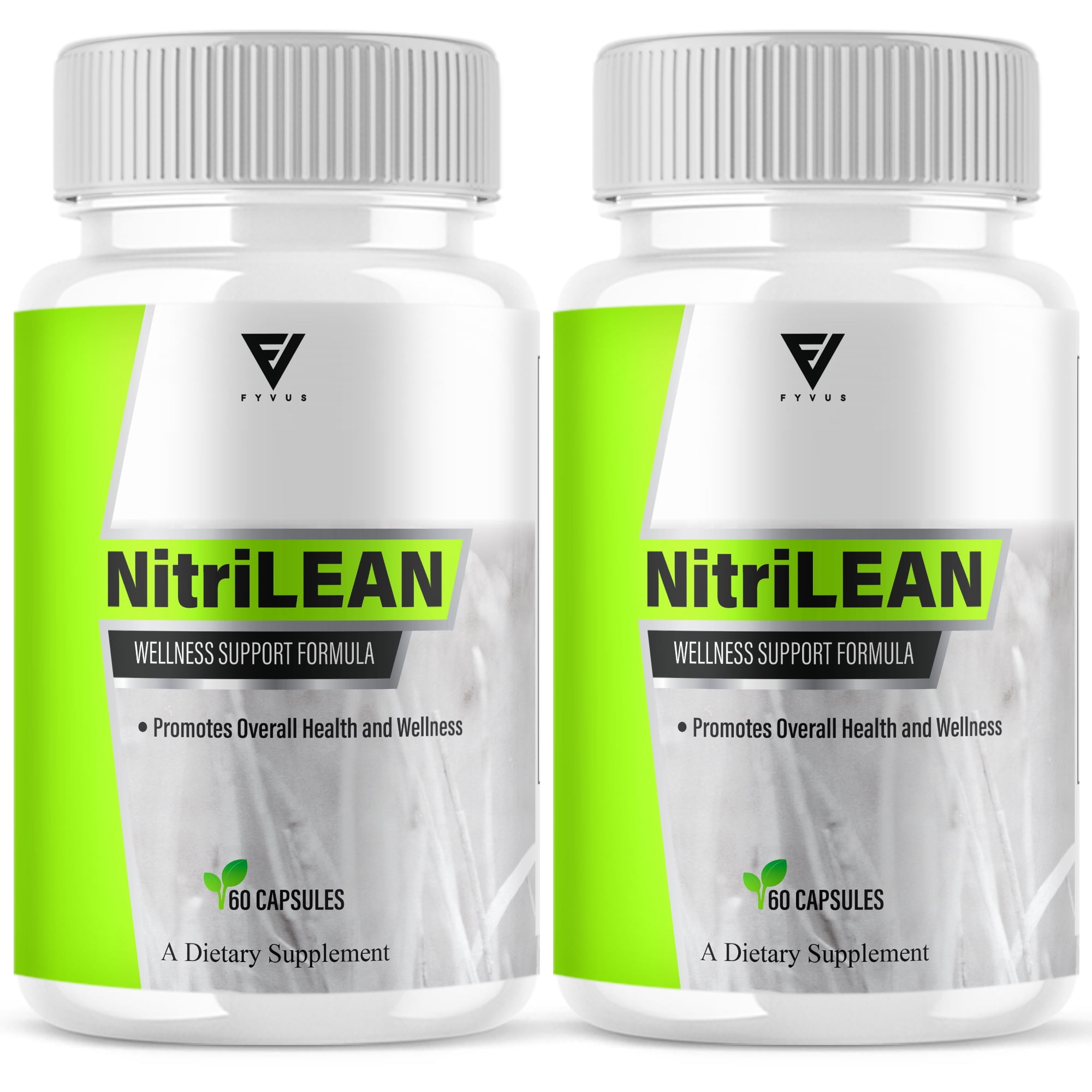 (2 Pack) Nitrilean Capsules Nitri Lean Wellness Supplement Pills (120 ...