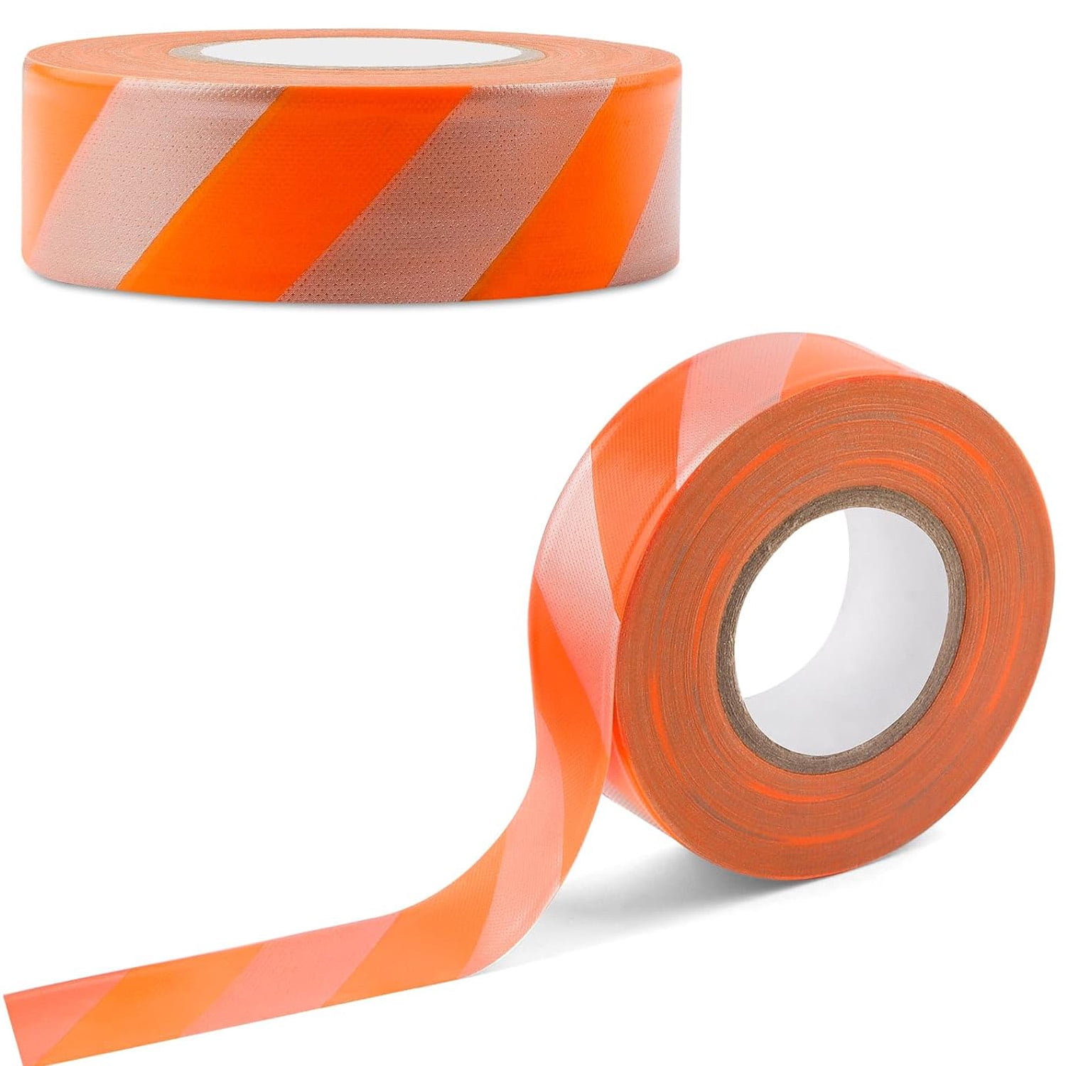 2 Pack Non-Adhesive Flagging Tape,Bexikou Plastic Hunting Trail Marking ...