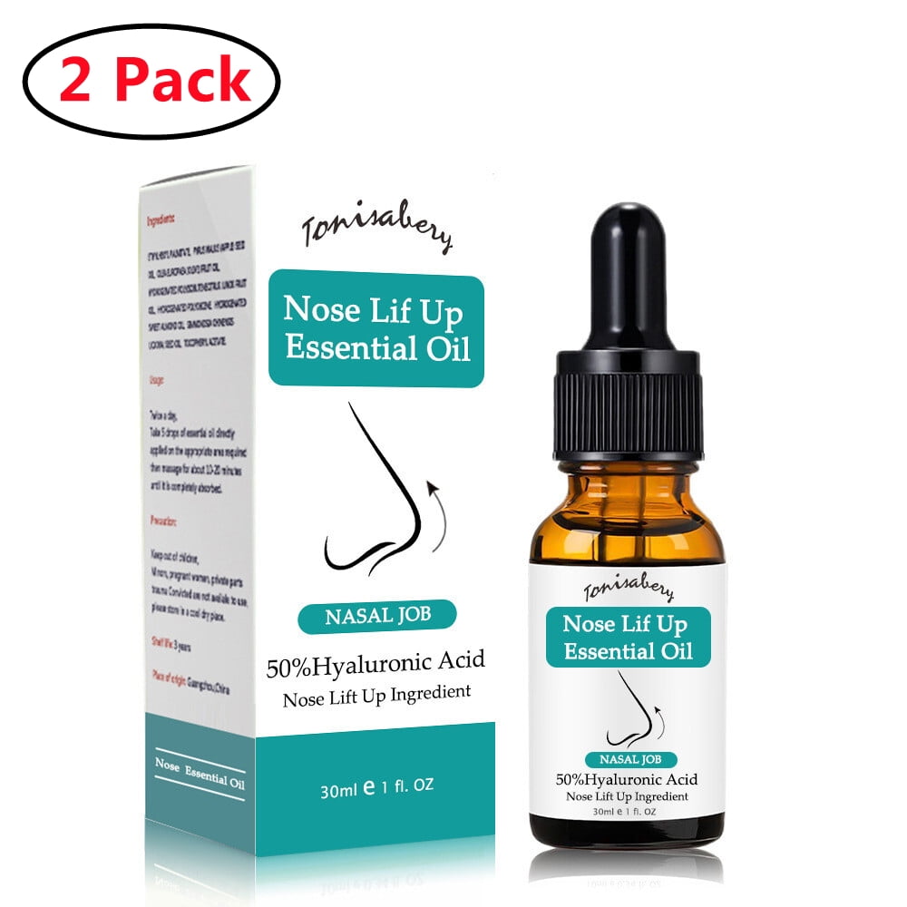 2 Pack Nose Up Heighten Rhinoplasty Oil -Charming Nose Repair Massage ...