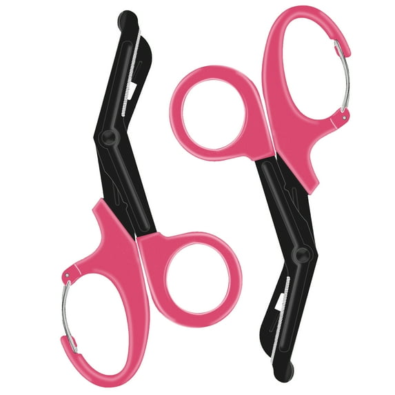 2 Pack Nurses Scissors - 7.5 inch Bandage Scissors for Nurses with ...