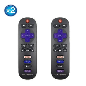 TCL Remote Control for Roku TV with Shortcut Keys for Popular Apps ...