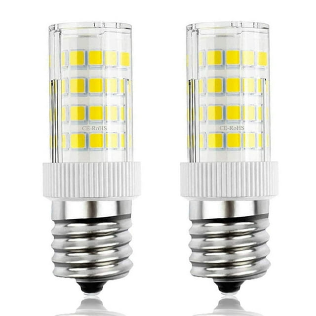 2 Pack OHLGT E17 LED Bulb Microwave Oven Light Bulb Dimmable 5 Watt ...
