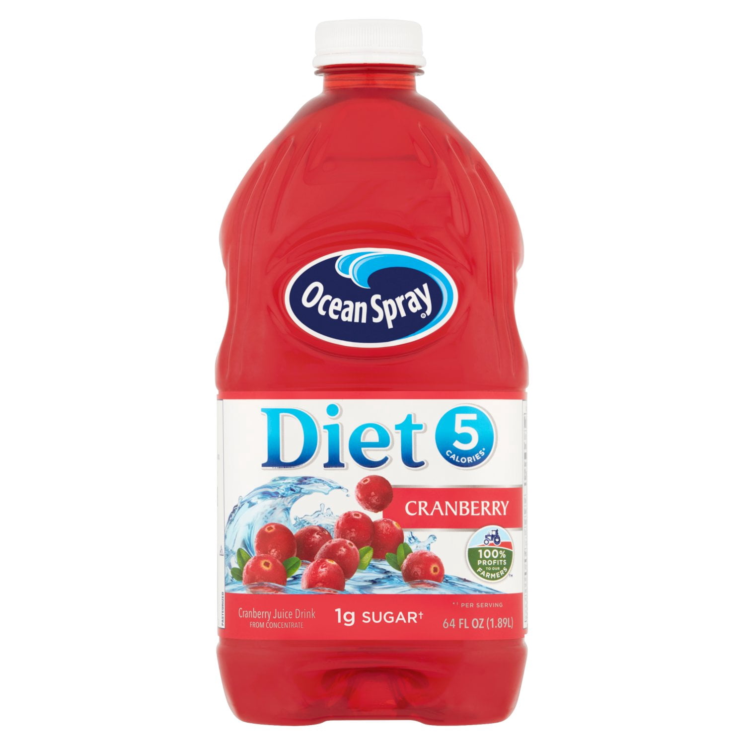 2 Pack - Ocean Spray Diet Juice Cranberry 64 oz Package May Vary ...