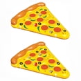 2-Pack Of Swimline Giant Inflatable Pizza Slice Float Rafts | 2 x 90645 ...