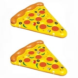 2-Pack Of Swimline Giant Inflatable Pizza Slice Float Rafts | 2 x 90645 ...