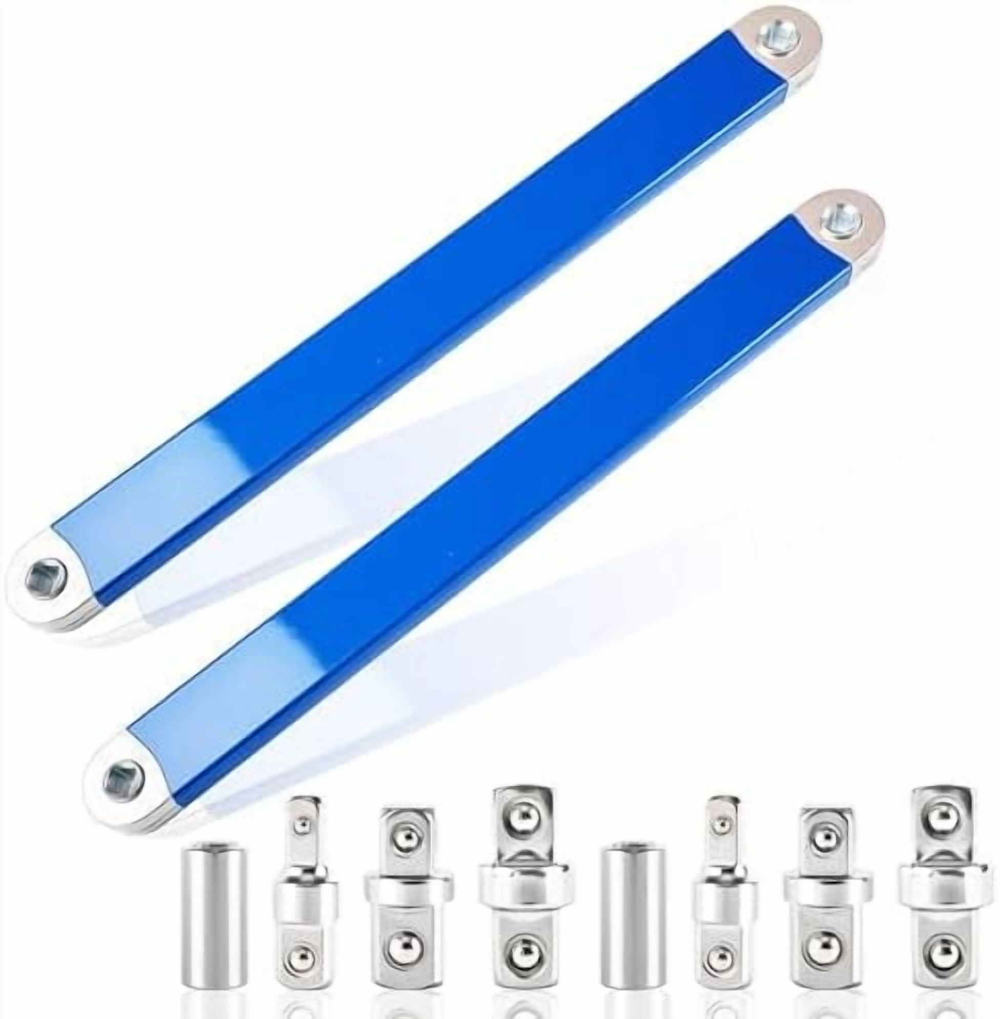 2 Pack Offset Extension Wrench Set 15.4 inch Extended Tight Space ...