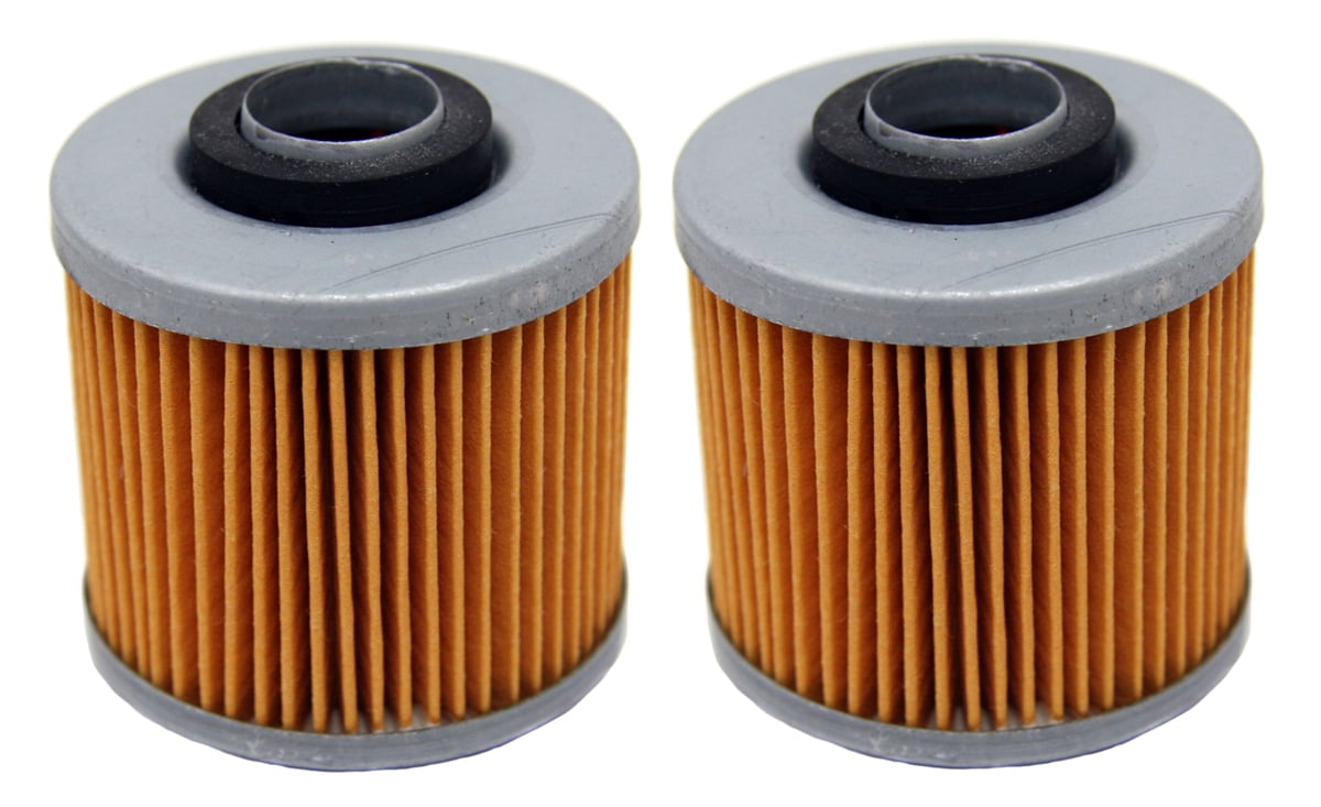 2 Pack Oil Filters for Yamaha Grizzly 600 4x4 YFM600FW & Raptor 700 ...