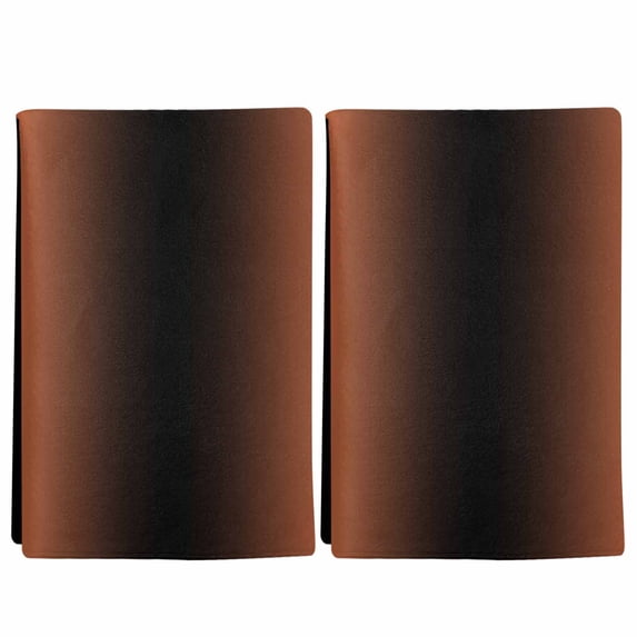 2 Pack Ombre Kitchen Towels Orange and Black Gradient Decorative Dish ...