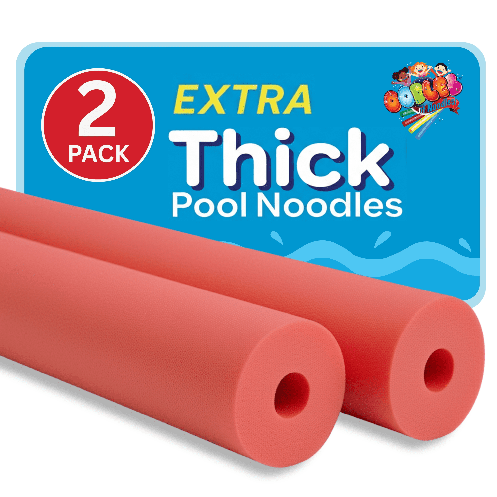 Oodles Monster 2 Pack Large Solid Core Water Fun Jumbo Swimming Pool ...