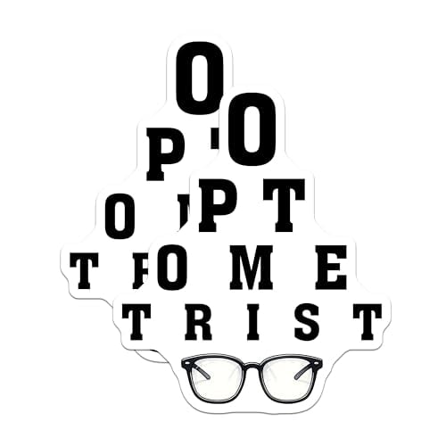 (2 Pack) Optometrist Magnets - 5" On Longest Side - for Cars, Fridges ...
