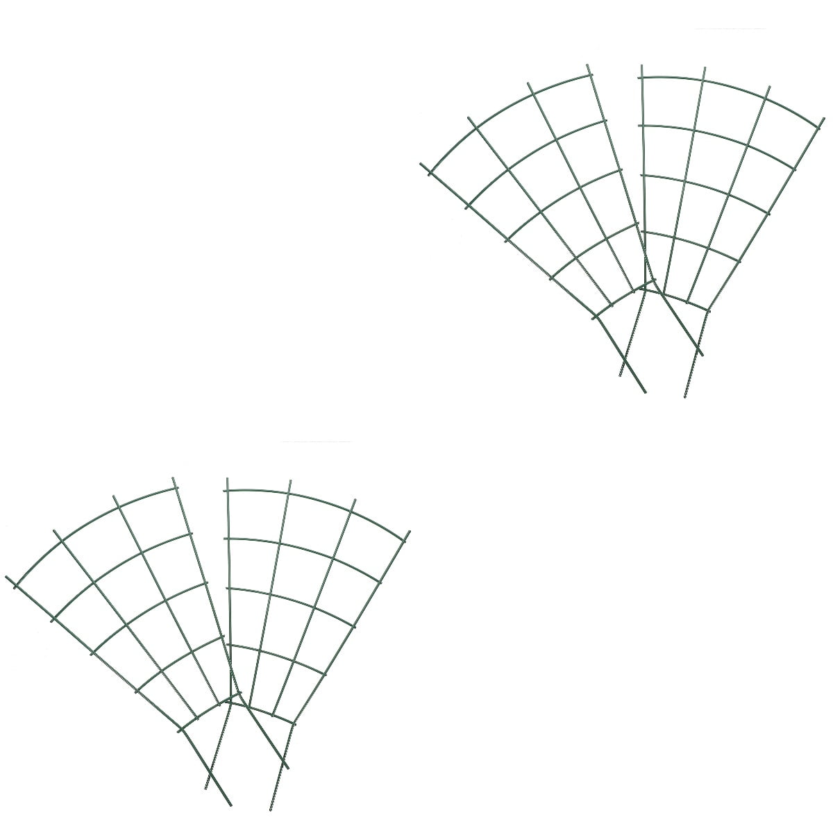 2 Pack Orchid Climbing Rack Vine Plant Railing Planter Garden Support ...