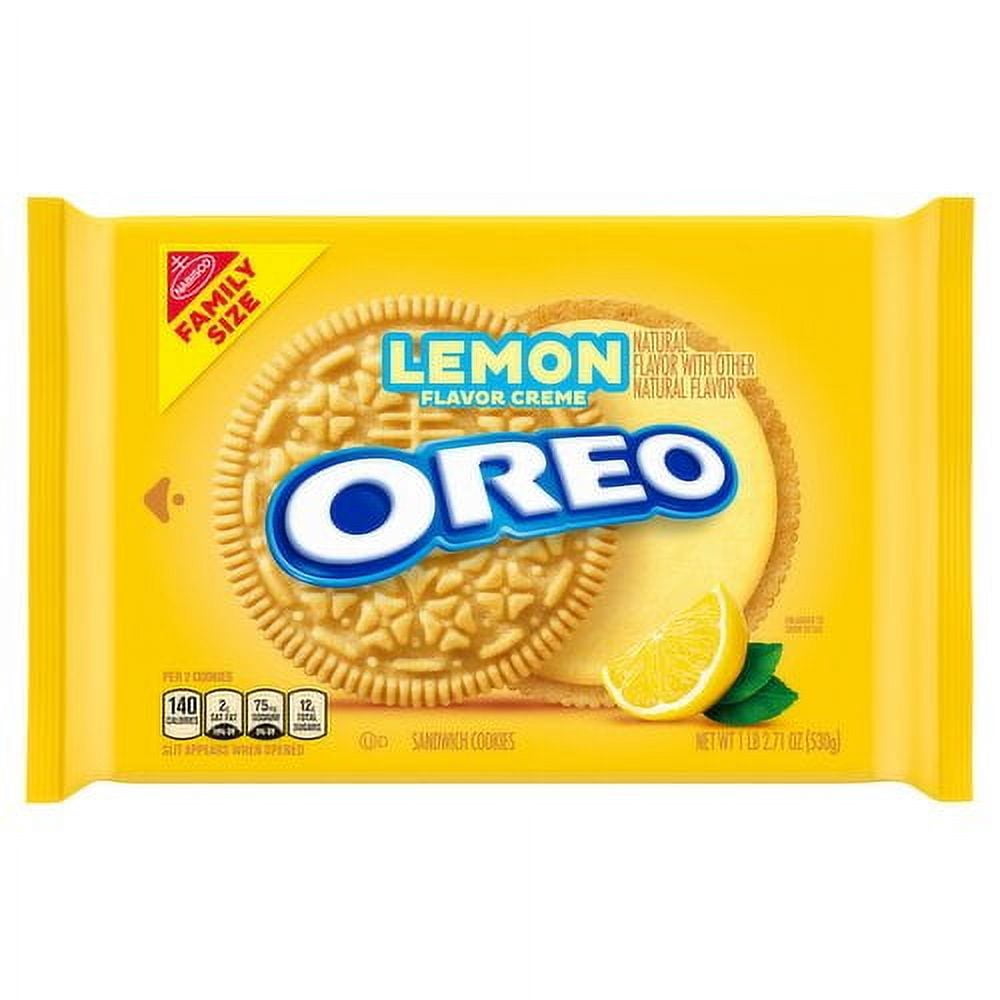 2 Pack - Oreo Lemon Family Size 18.71 oz Package May Vary - Walmart.com