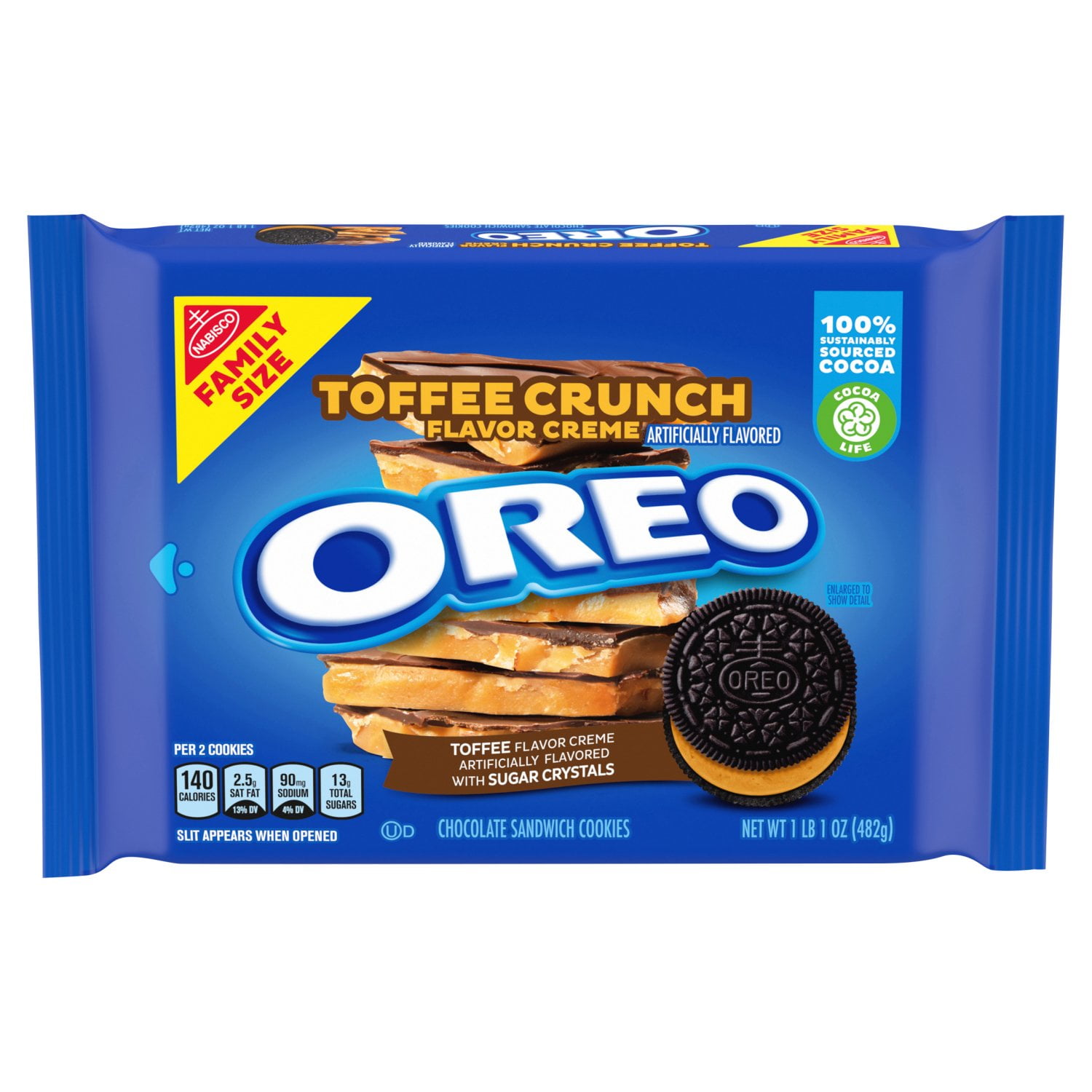 2 Pack - Oreo Toffee Crunch 17 oz Package May Vary - Walmart.com