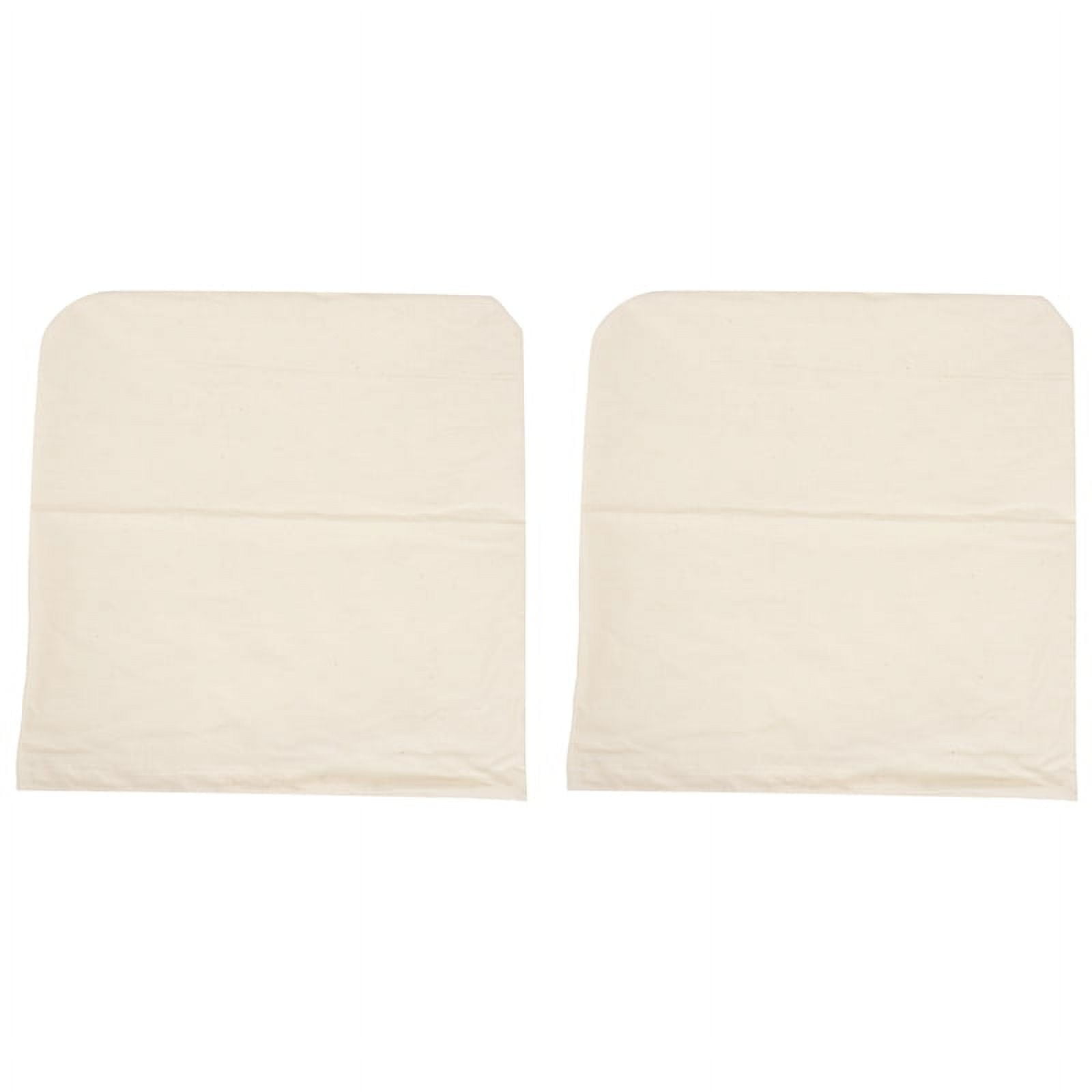 2 Pack Organic Reusable Cold Coffee Brew Filters Bag,12 Inch Wine ...