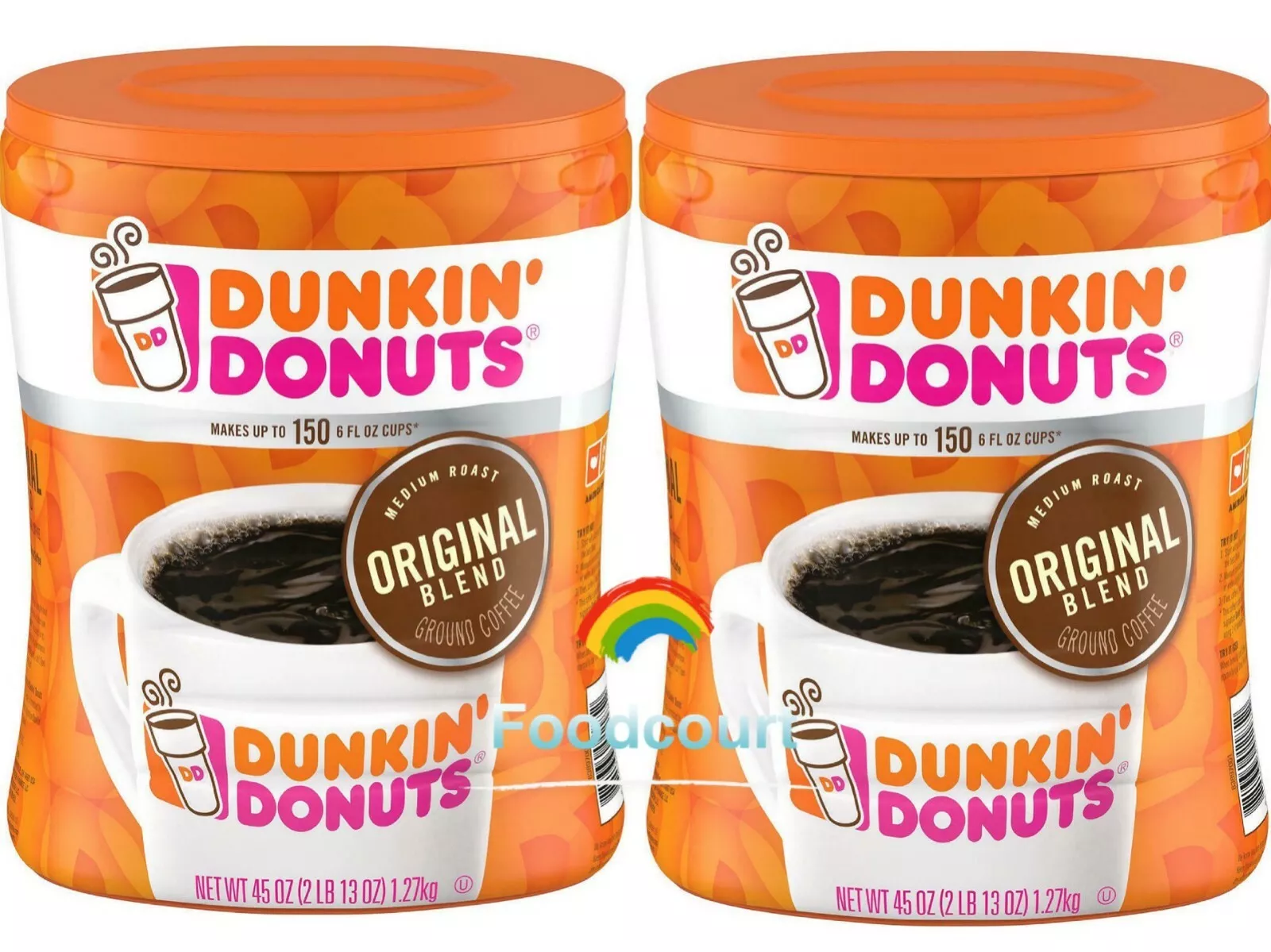 2 Pack Original Blend Ground Coffee – Medium Roast, 45 oz Each Pack ...