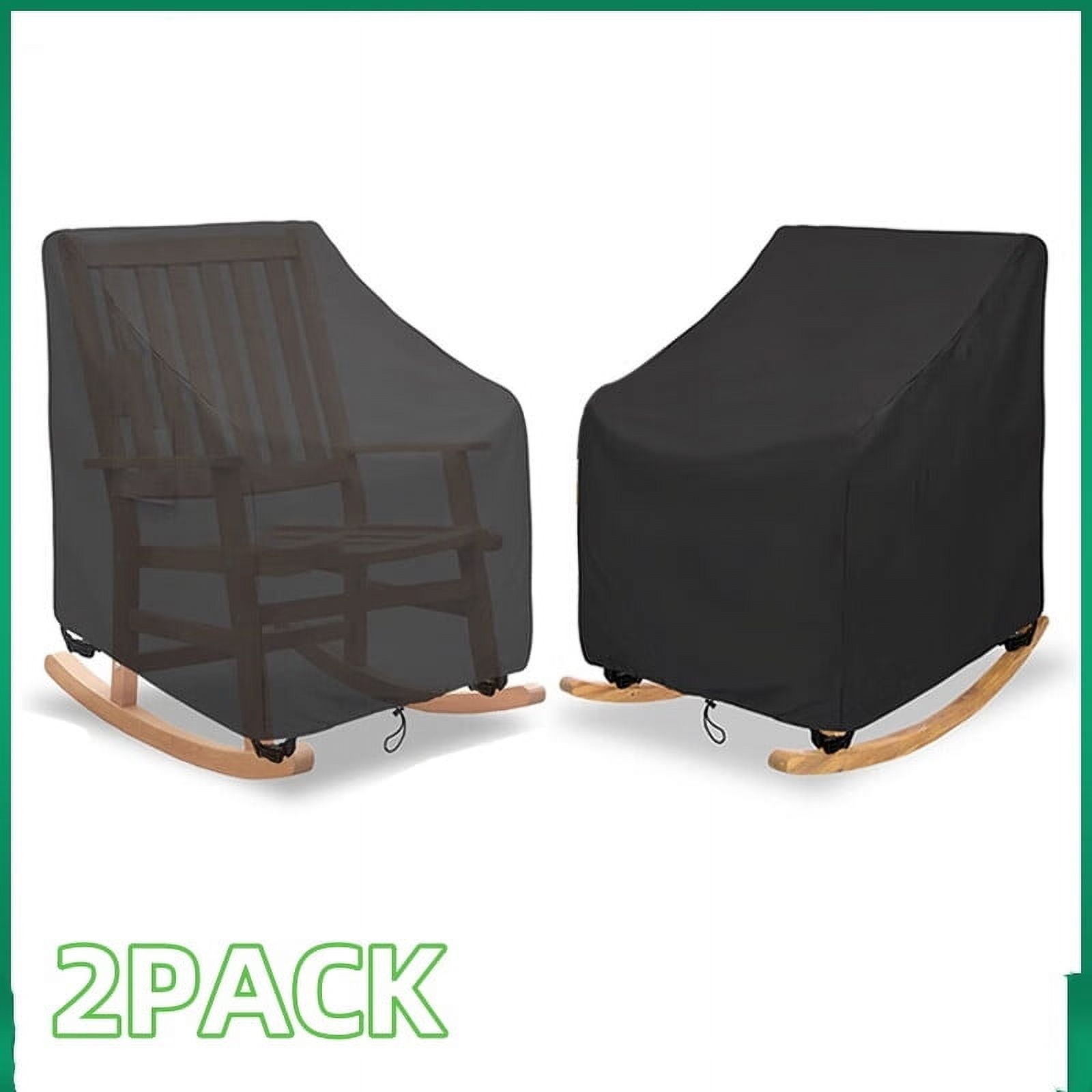 2 Pack Outdoor Chair Covers Waterproof,Patio Furniture Covers for ...