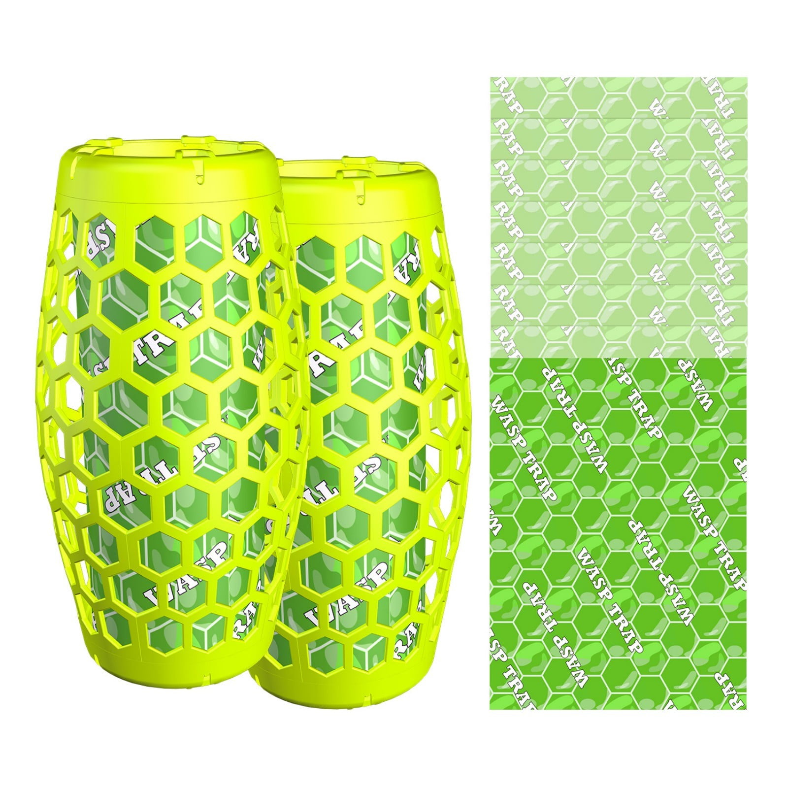 2-Pack Outdoor Sticky Fly Traps for Farms & Gardens – Includes 8 Sticky ...