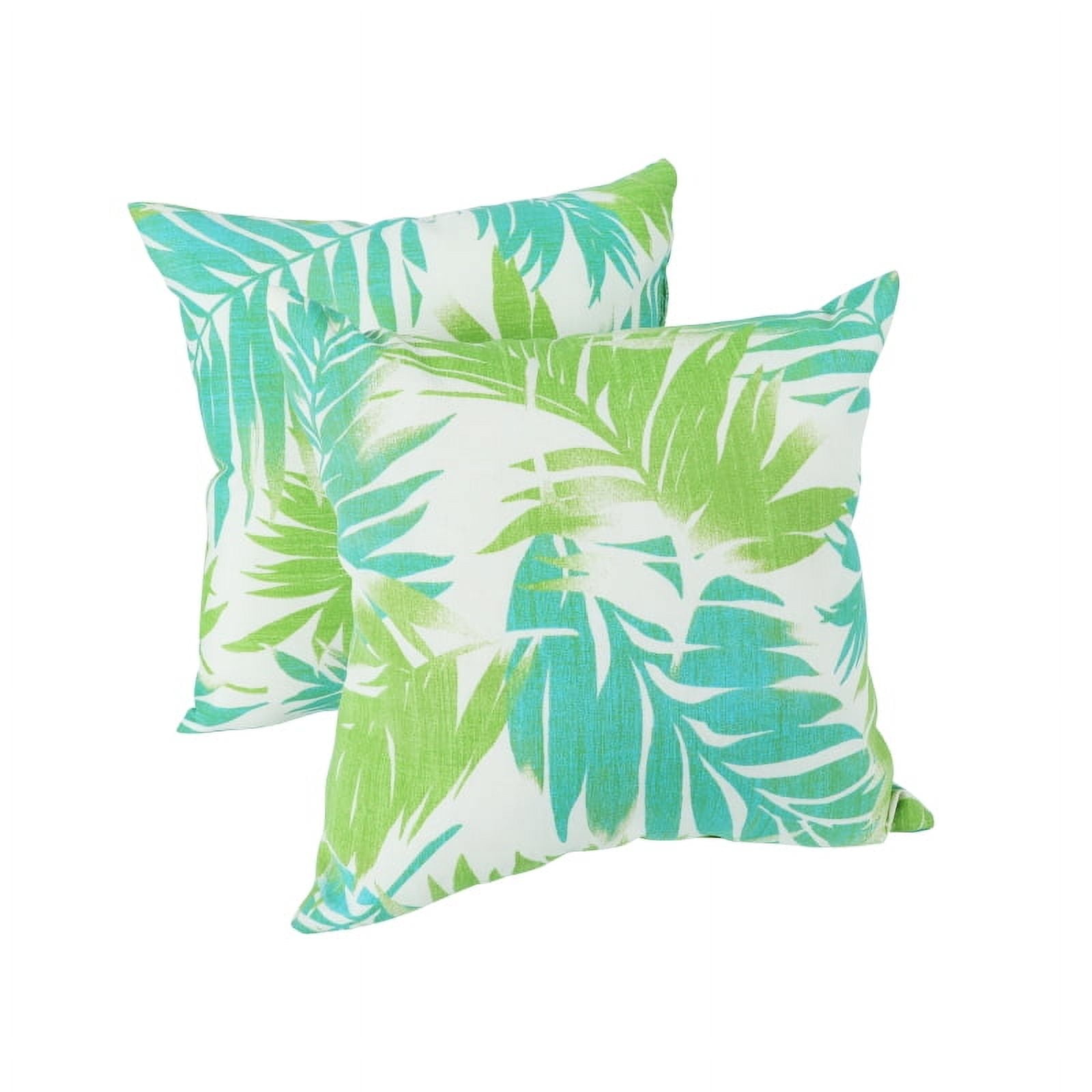 2 Pack Outdoor Throw Pillows, Waterproof & Fade-Resistant Patio ...