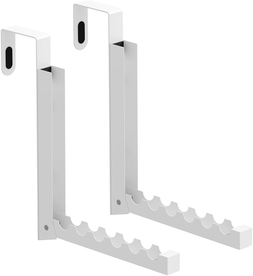 2 Pack Over The Door Drying Rack,Foldable Over Door Hooks Hanger ...