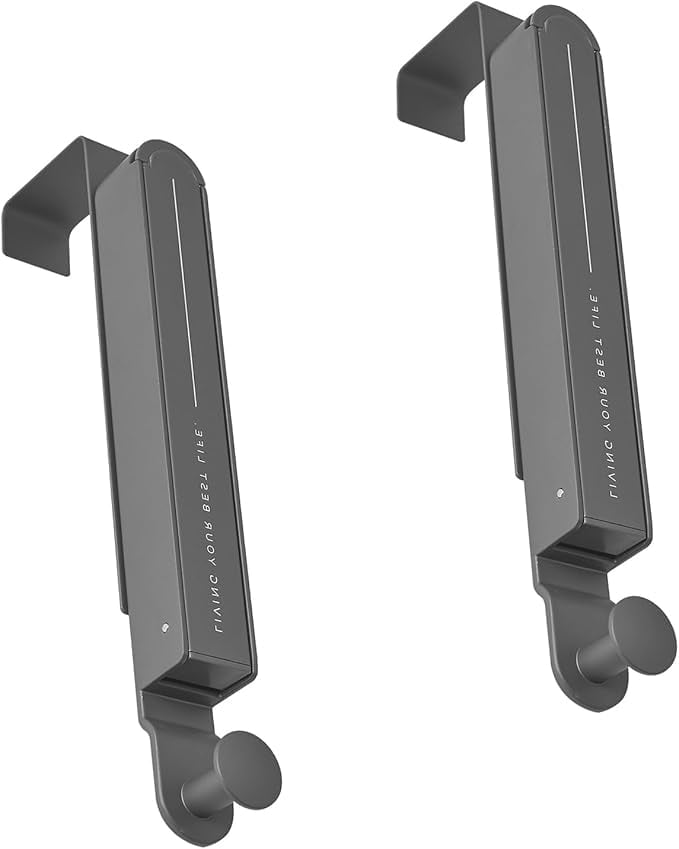 2 Pack Over The Door Drying Rack for Clothes with Retractable Rod ...