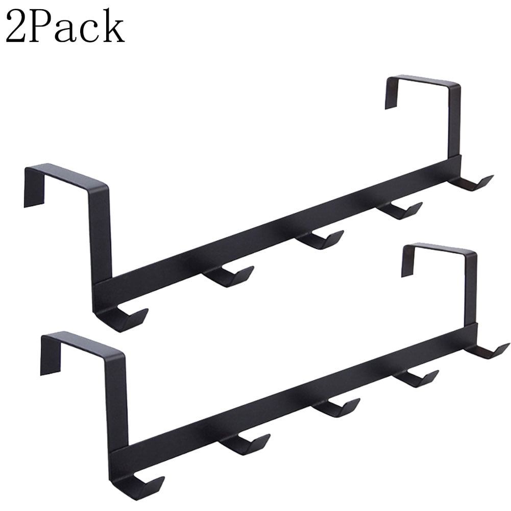 2 Pack Over The Door Hook Stainless Steel Heavy Duty Over Door Hanger