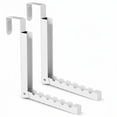 2 Pack Over the Door Folding Clothes Drying Rack, Metal Collapsible ...
