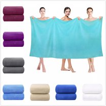Resort Collection Bath Sheet Towels | XL 35x70 Quick Dry | Plush Hotel ...
