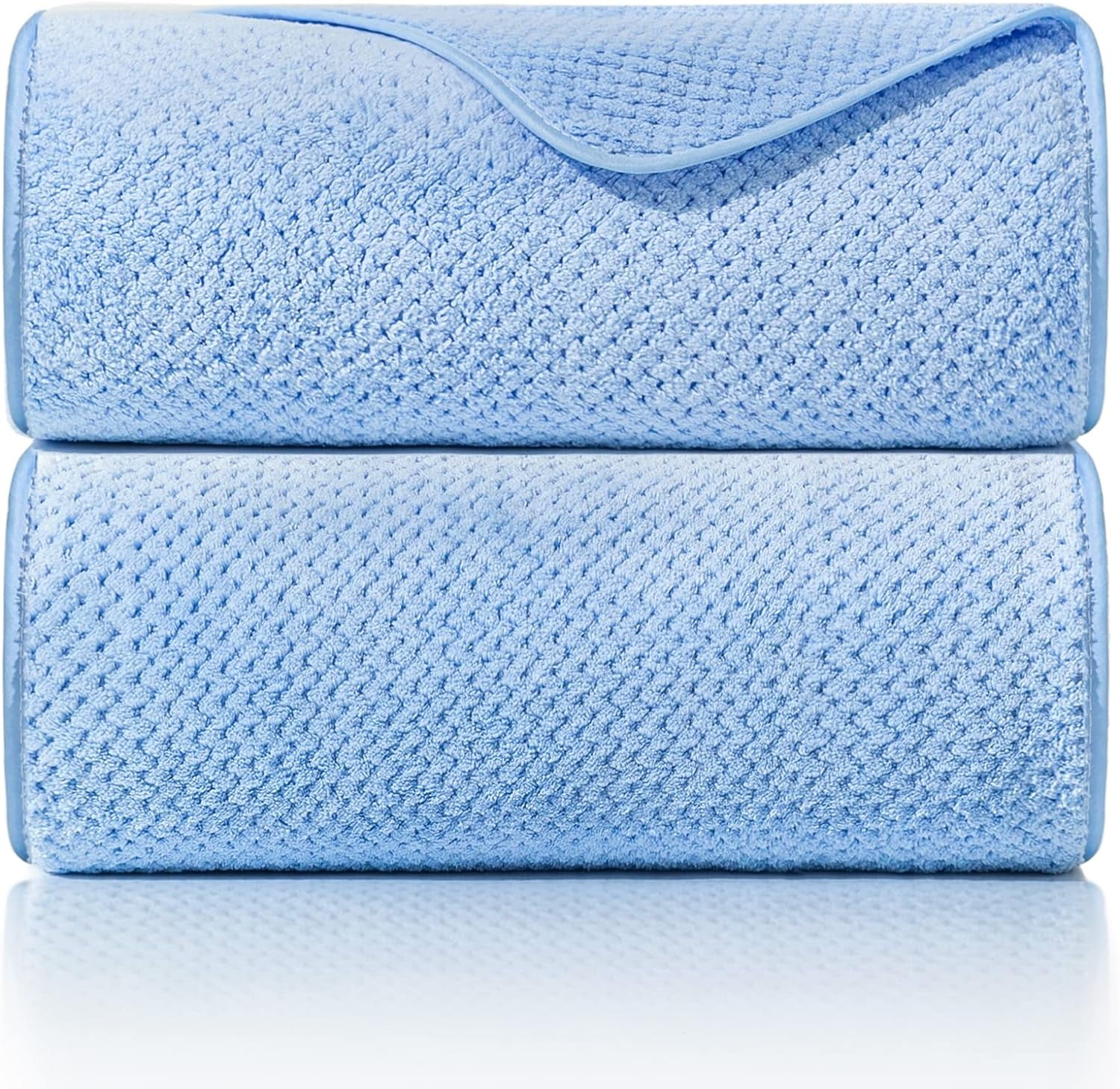 2 Pack Oversized Bath Towel Set 35in x 70in Bath Sheets for Shower Pool ...