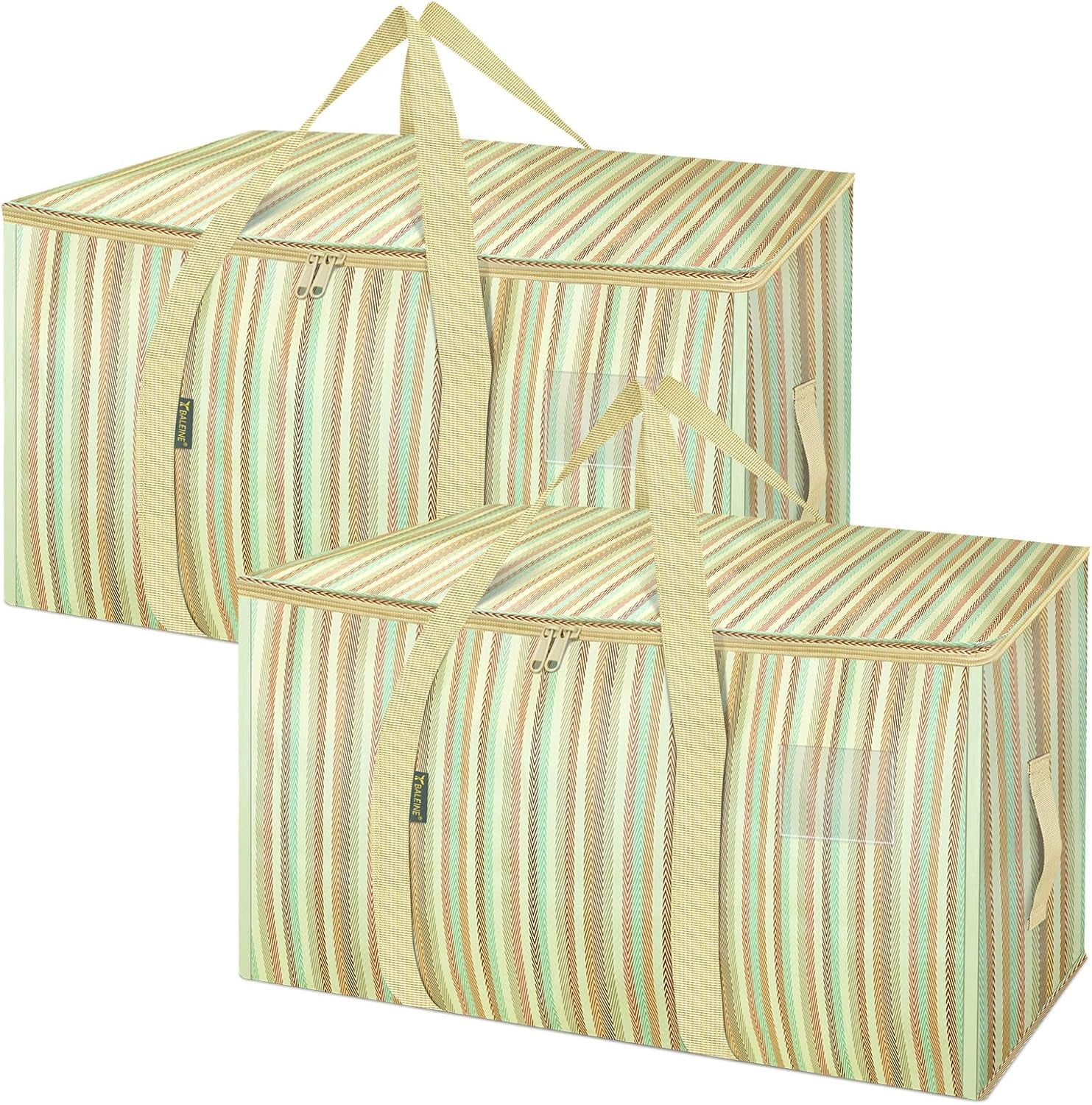 2-Pack Oversized Moving Bags with Reinforced Handles, Heavy-Duty ...