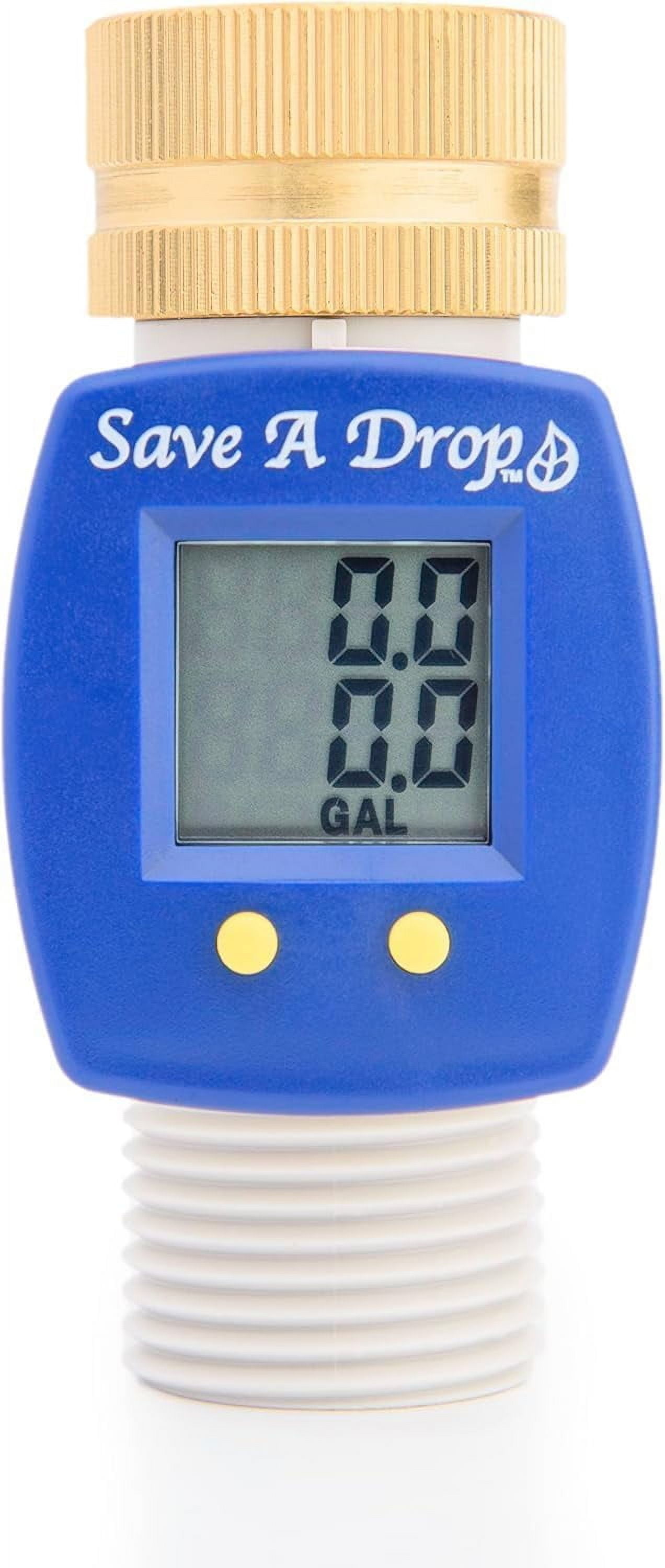 2-Pack P3 Water Flow Meter with Heavy Duty Brass Swivel | Measure ...