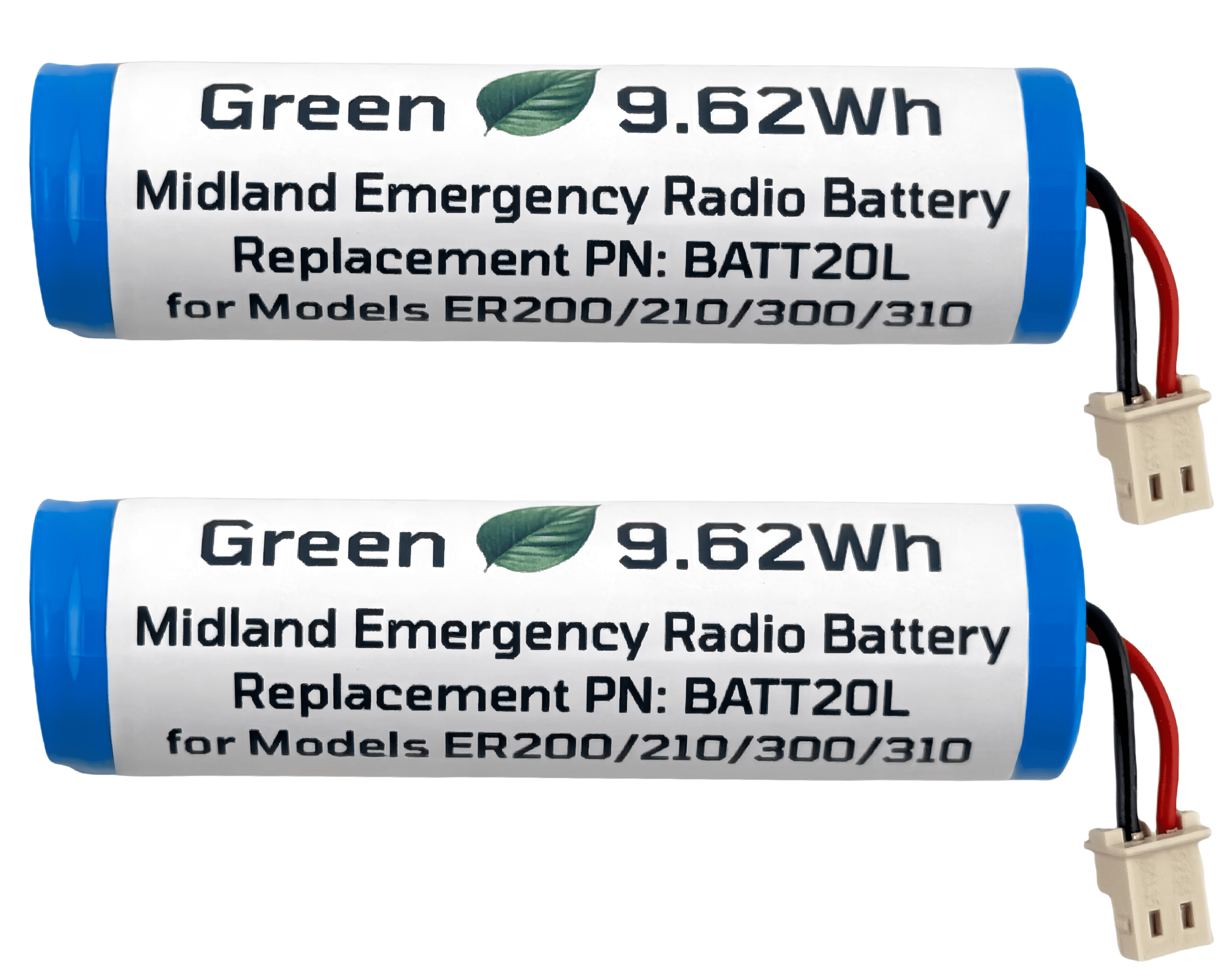 (2-Pack) PN: BATT20L Replacement Battery for Midland Emergency Radio ...