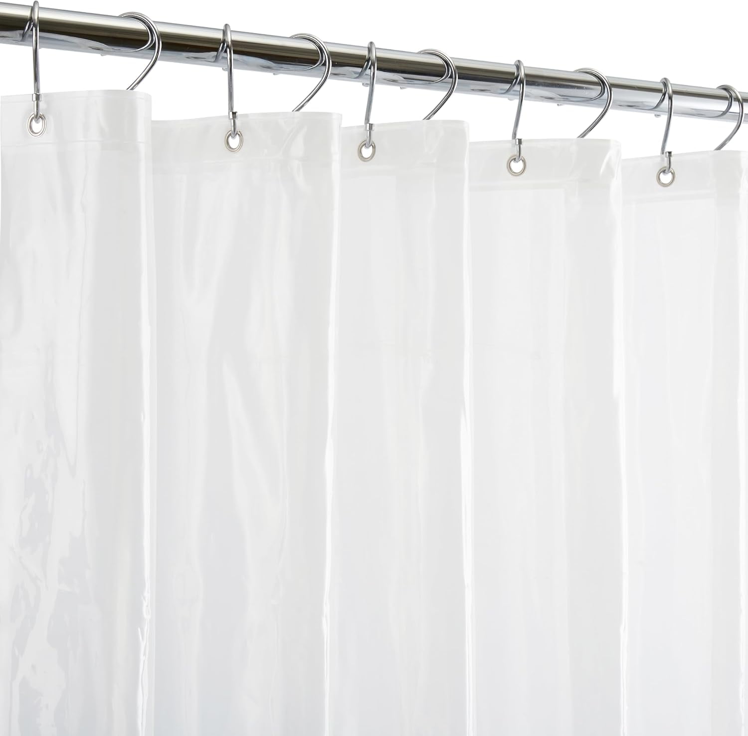 2 Pack PVC Heavy Weight Shower Curtain Liner | 4G | 70" x 72" |Rust ...