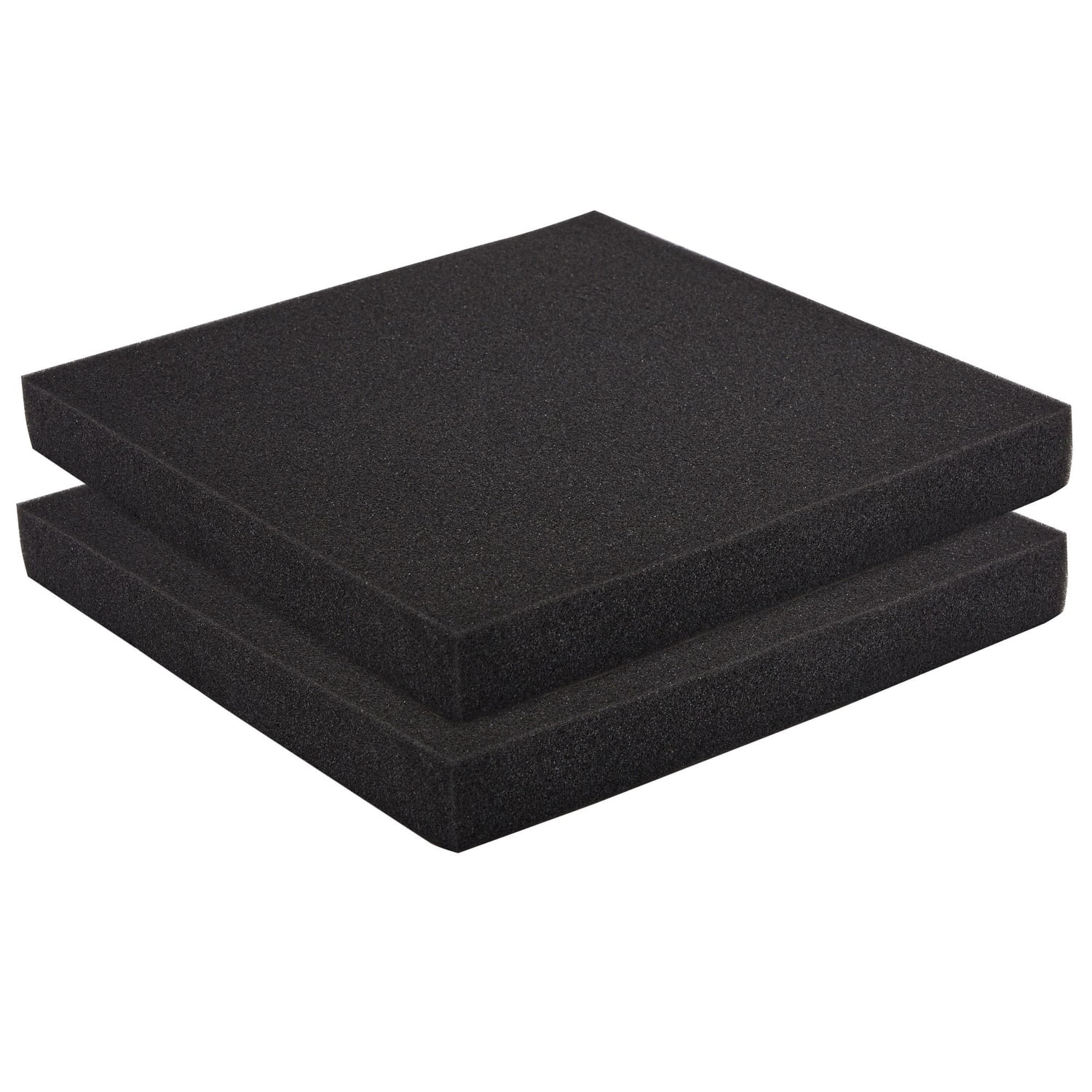 Walmart 2-Pack 12x12x1.5 Polyurethane Foam Sheets - Customizable for ...